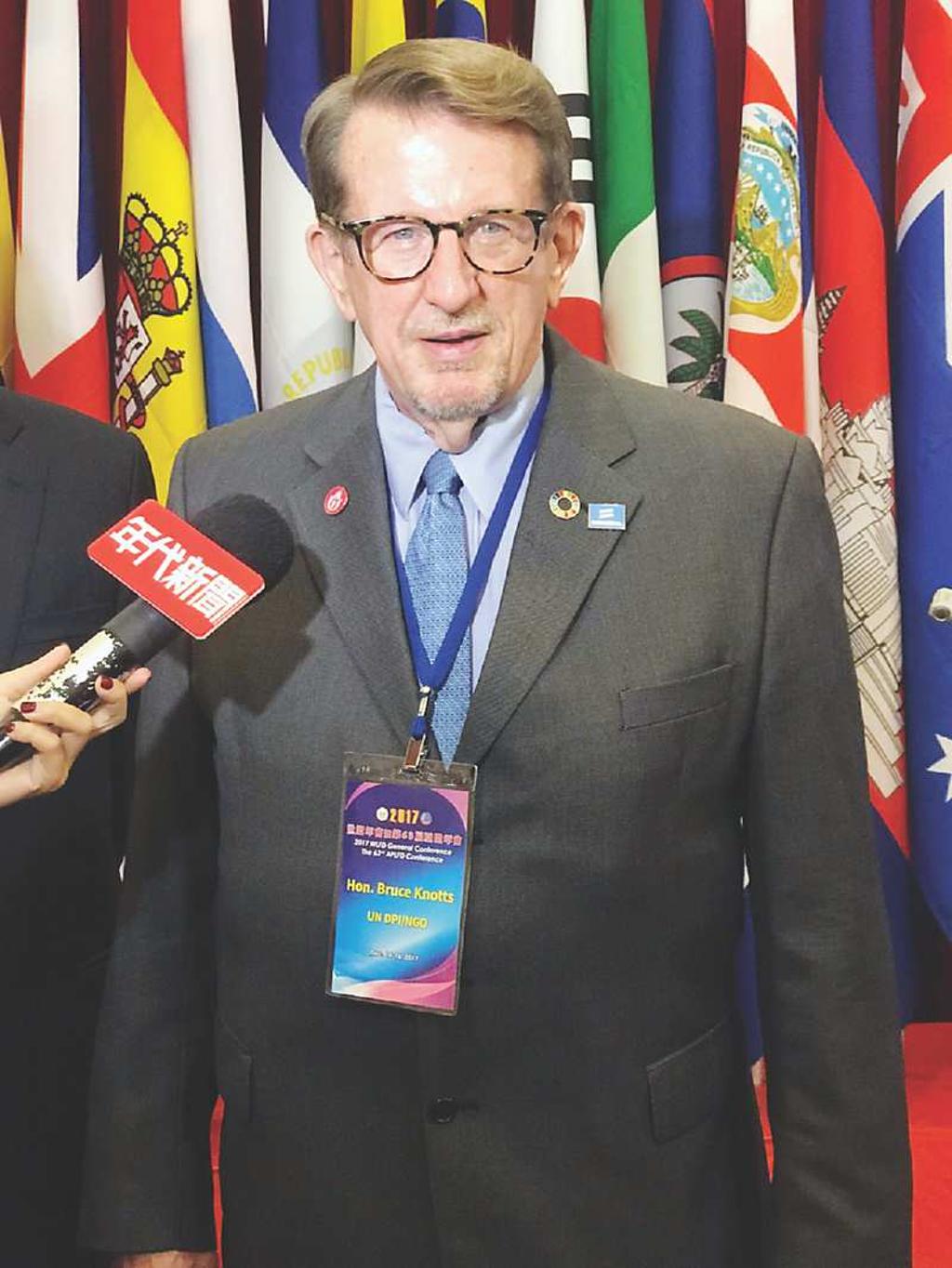 聯合國NGO執委會主席： 民主和經濟應並行發展 - 日報 - 工商時報