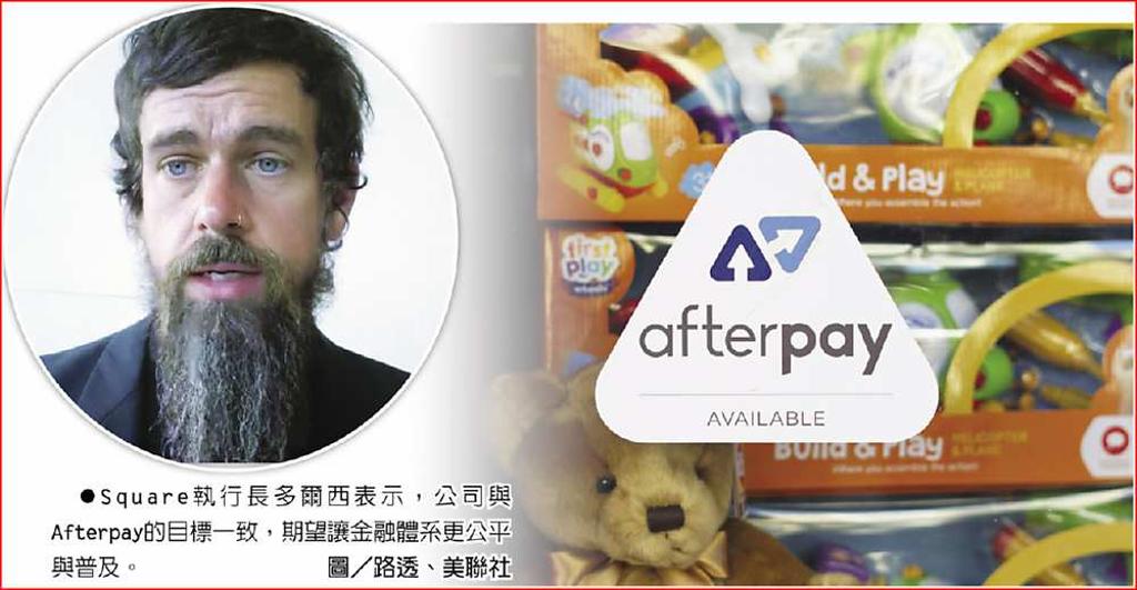 Square砸290億美元 併Afterpay - 日報 - 工商時報