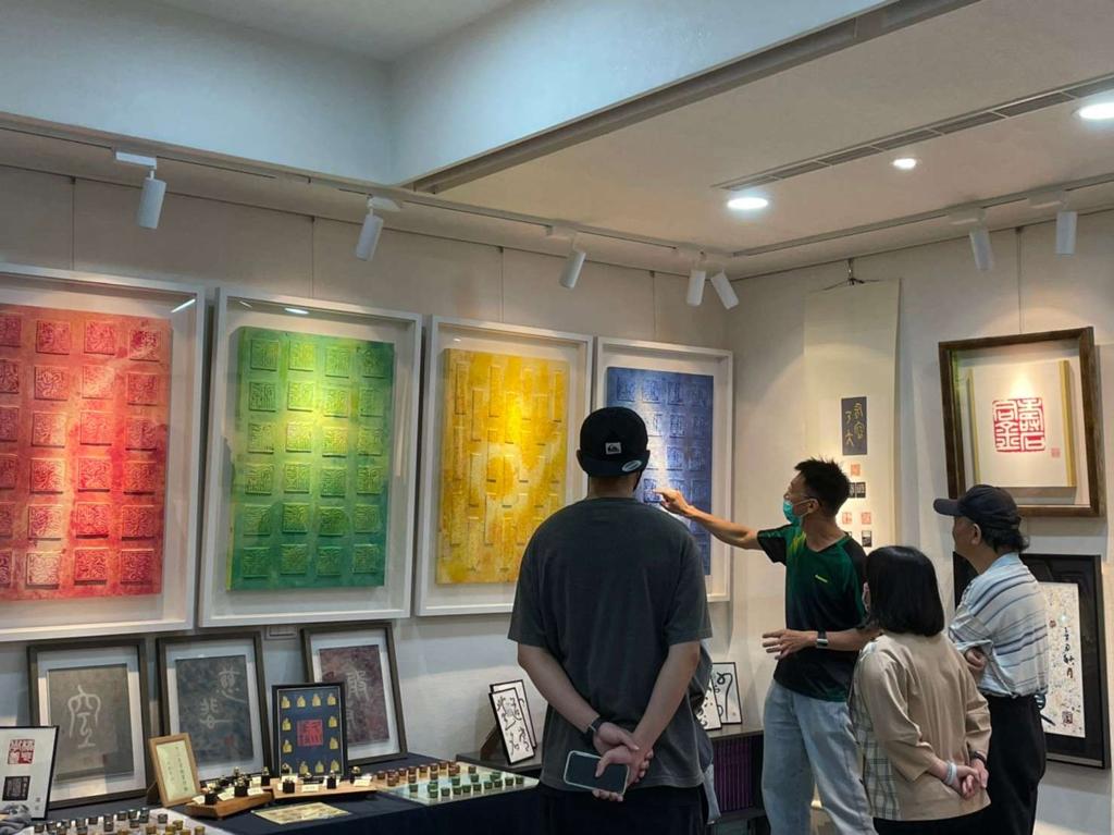 積學養氣 張書豪書法篆刻文創藝術展登場 - 商情 - 工商時報