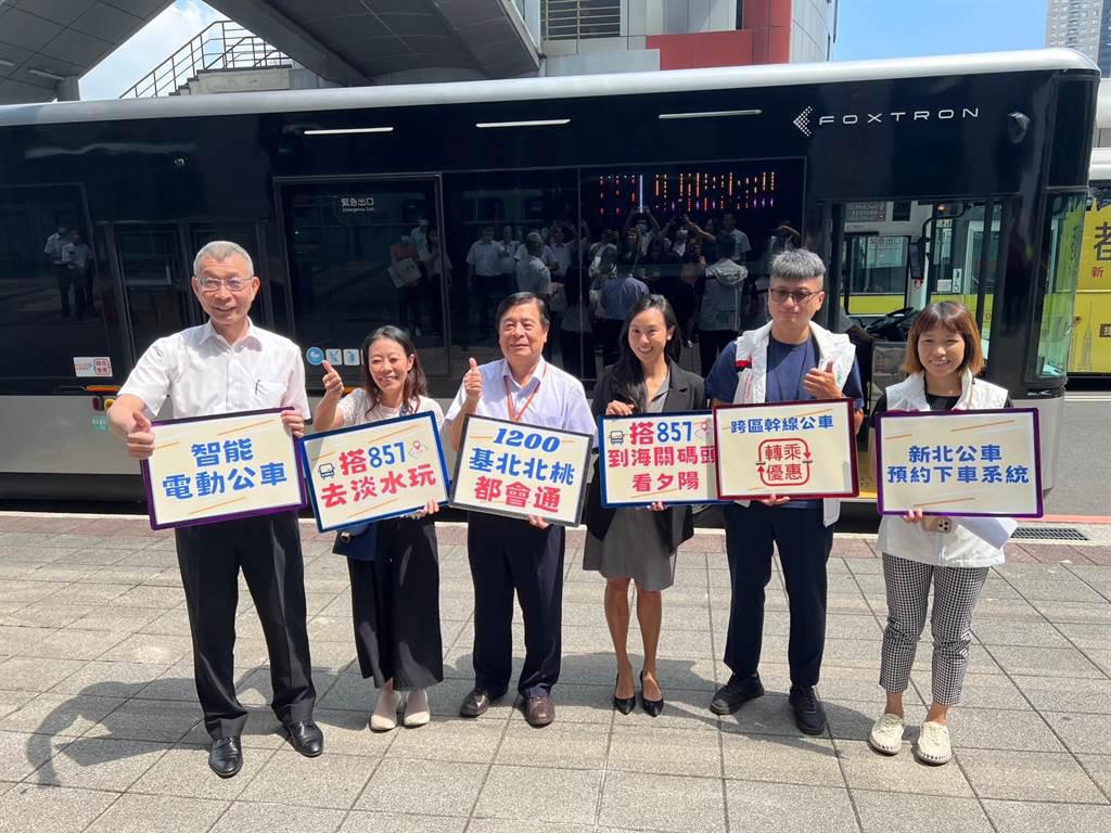 新北引進Model T電動公車 13輛857線公車上路 - 生活 - 工商時報