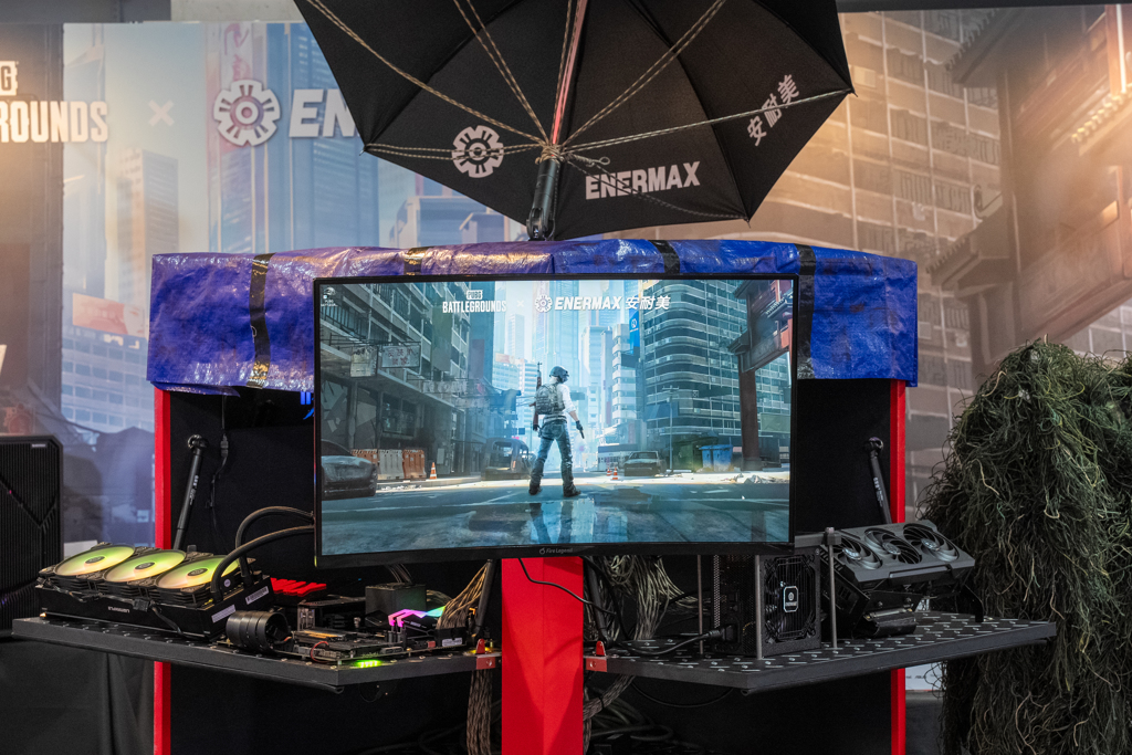 ENERMAX安耐美與《PUBG絕地求生》聯手 2023 GAMEFORCE電競展出 - 商情 - 工商時報