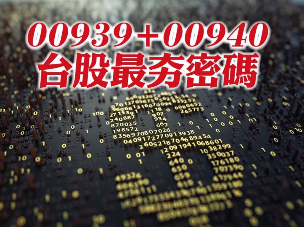 00939＋00940 台股最夯密碼 - 書房 - 工商時報
