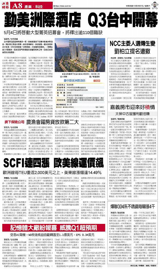 報紙新聞 - 工商時報