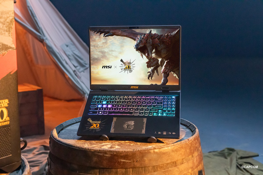 MSI合作CAPCOM推出魔物獵人聯名電競筆電 - 商情 - 工商時報