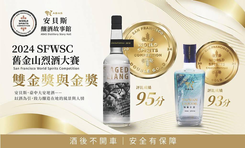安貝斯釀酒故事館 SFWSC獲金獎 - 日報 - 工商時報