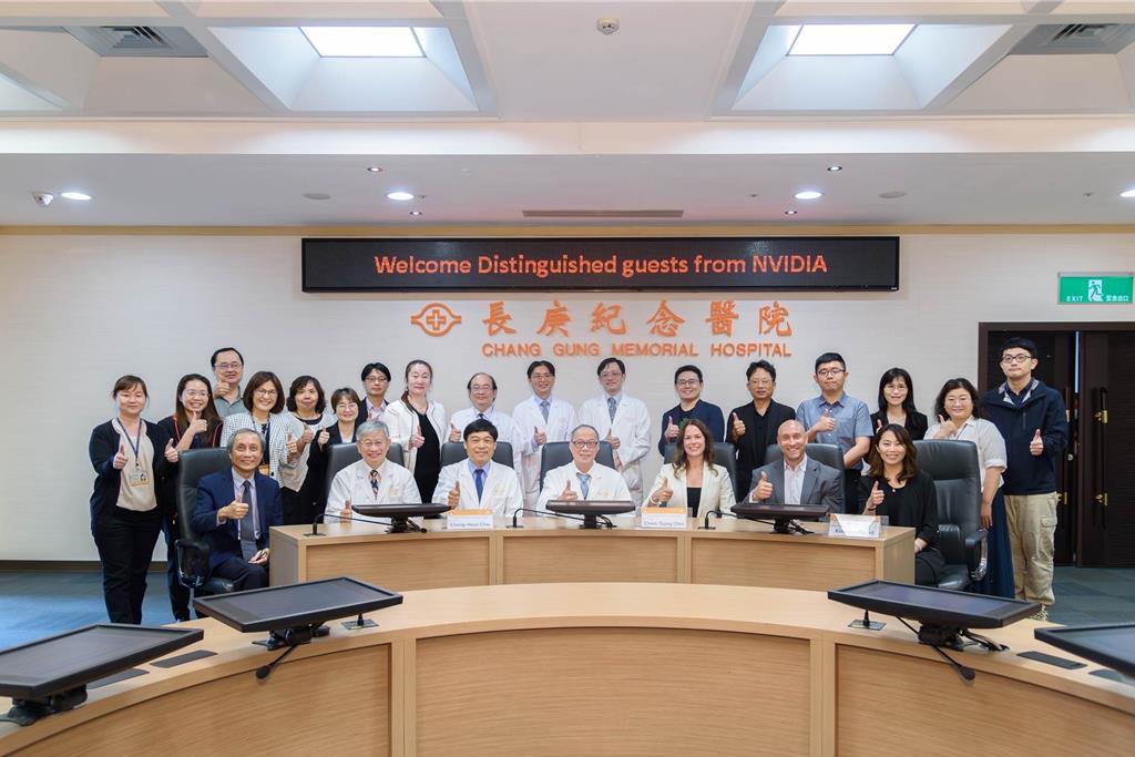 NVIDIA拜會林口長庚 強強聯手推動台灣智慧醫療 - 生活 - 工商時報