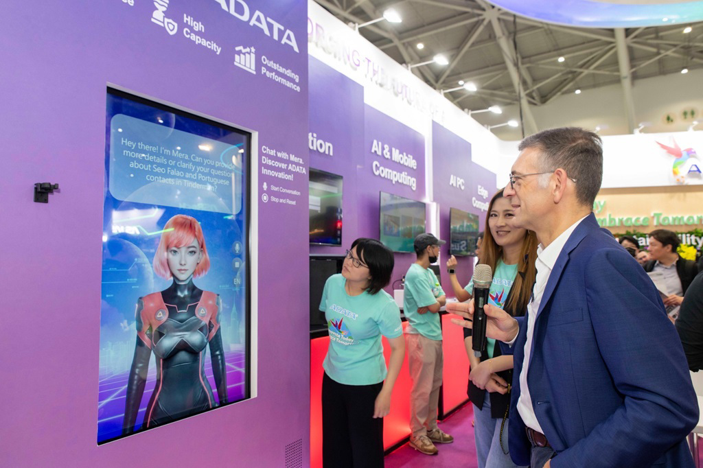 Computex 亮點！數字王國攜手威剛科技打造全新「AI虛擬人」驚豔現身 - 商情 - 工商時報