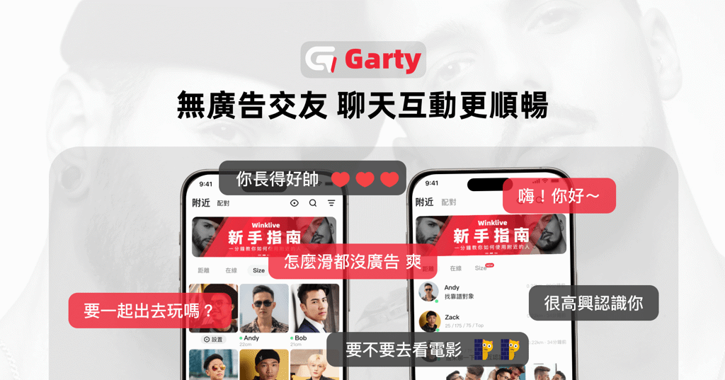 全球領先LGBT交友軟體Garty App 全新上線 - 商情 - 工商時報