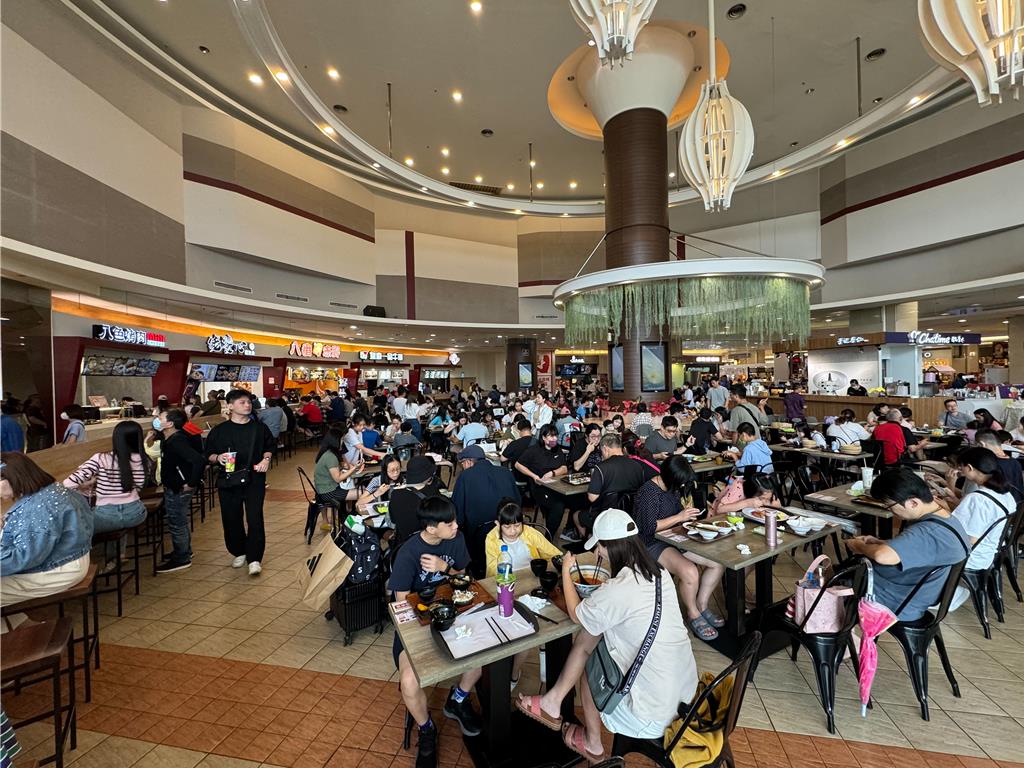 不畏颱風 Global Mall周年慶首日北部六店開紅盤、業績增15％ - 產業 - 工商時報