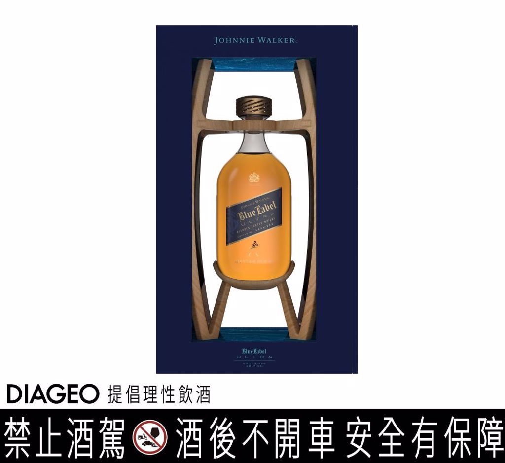 約翰走路全新限量突破之作「Johnnie Walker Blue Label Ultra」蘊藏消逝酒廠稀世酒液奢華誕生 - 商情 - 工商時報