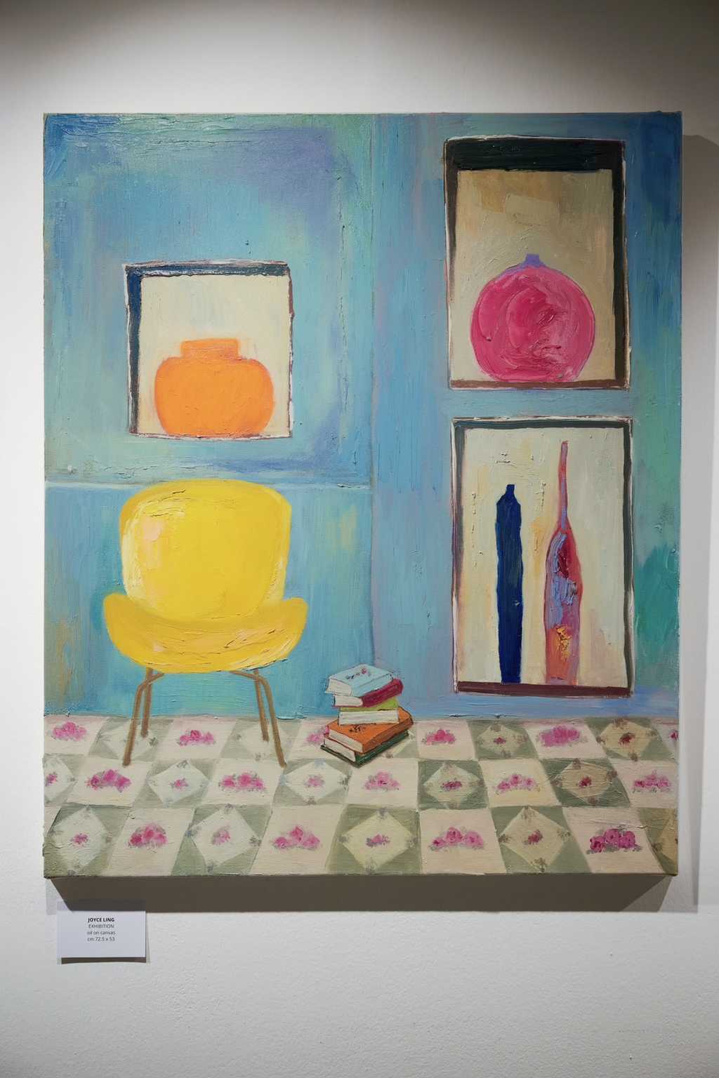 台灣油畫家Joyce Ling受邀羅馬Crocetti 博物館展出其畫作 - 商情 - 工商時報